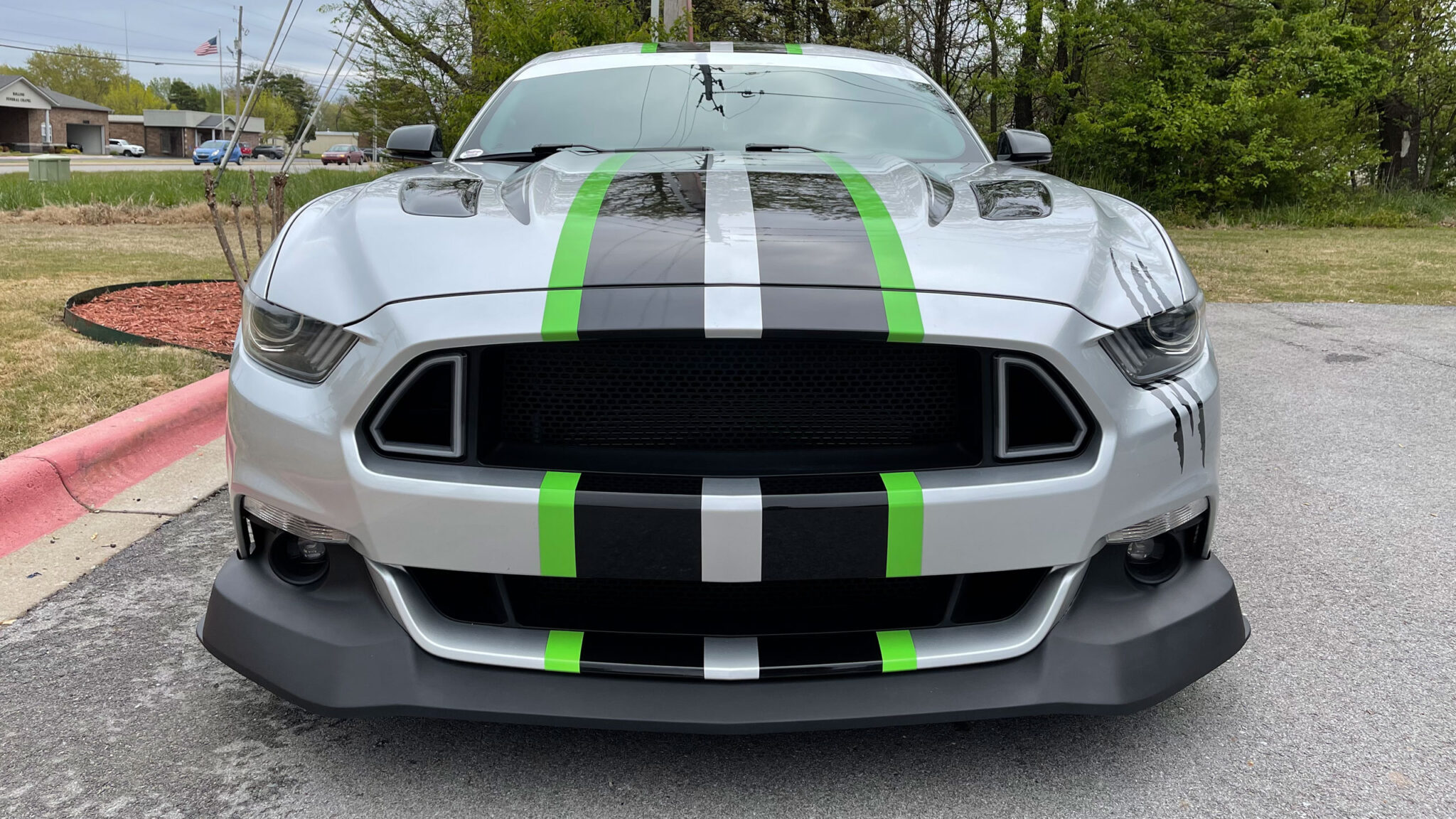 Custom Mustang Printed Stripes - Raptor Wrap & Sign