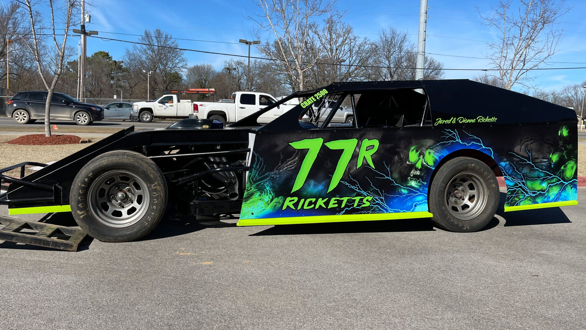 Custom Pro Mod Dirt Wrap - Raptor Wrap & Sign